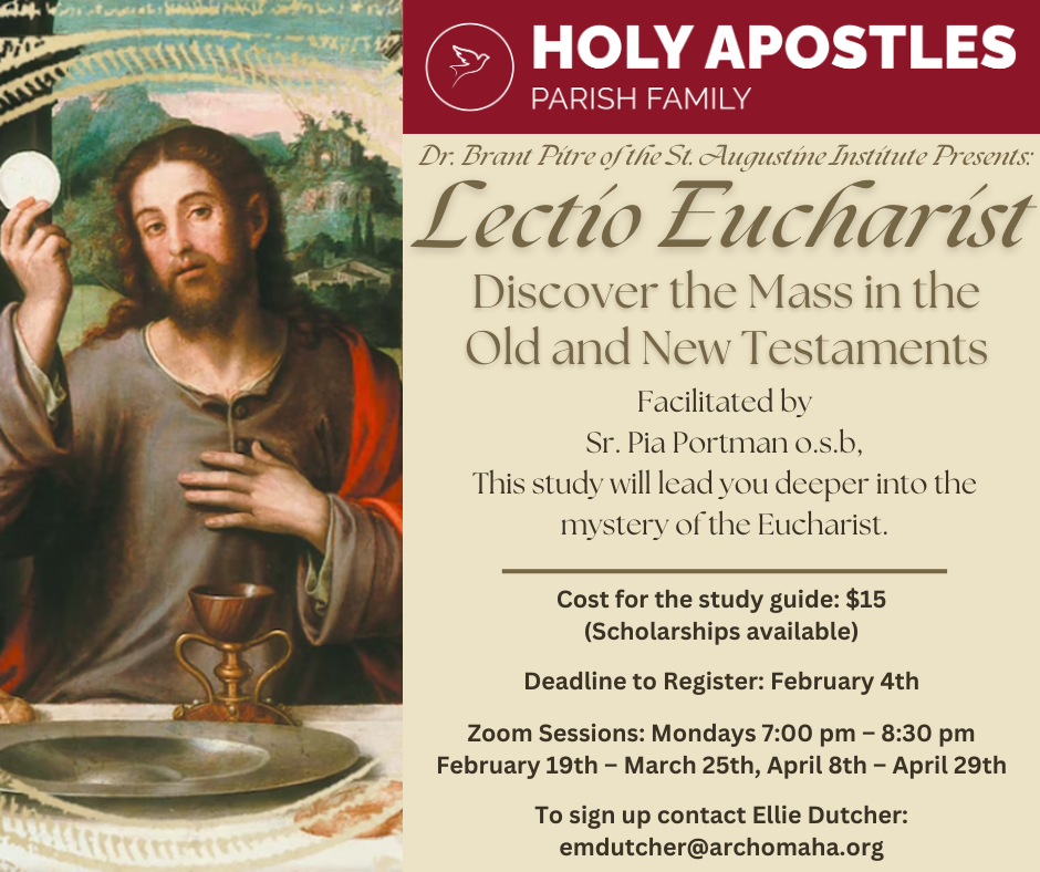 Adult Faith Formation - Holy Apostles Parish Family - Winnebago, NE